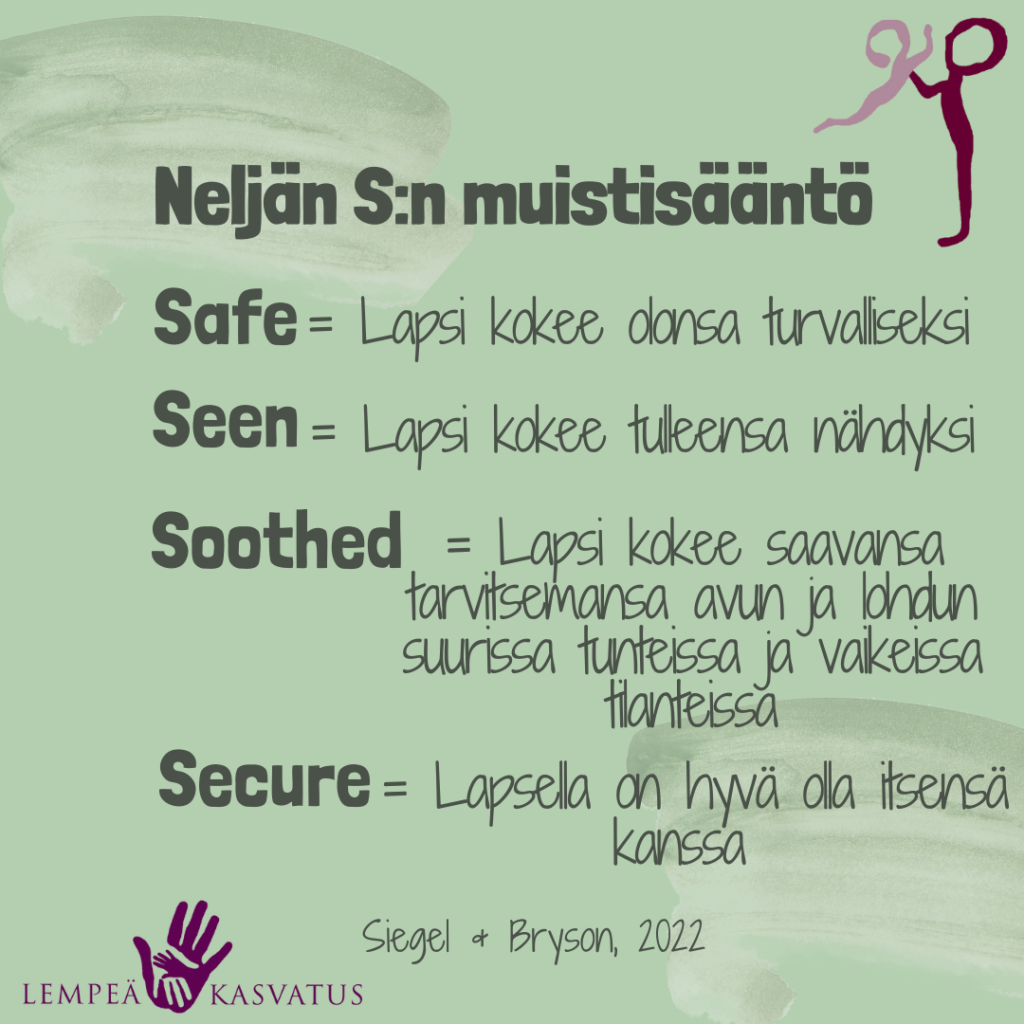 Miten turvallinen kiintymyssuhde rakentuu lapsen ja aikuisen välille ...